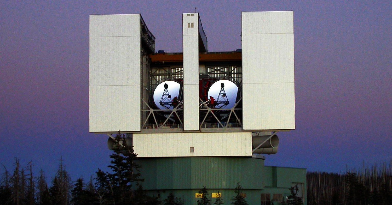 The LBT gets polarized: First light for the PEPSI polarimeters | AIP